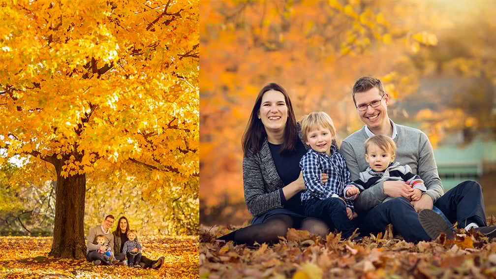 Fall Family Portraits, When To Book & For What Month?